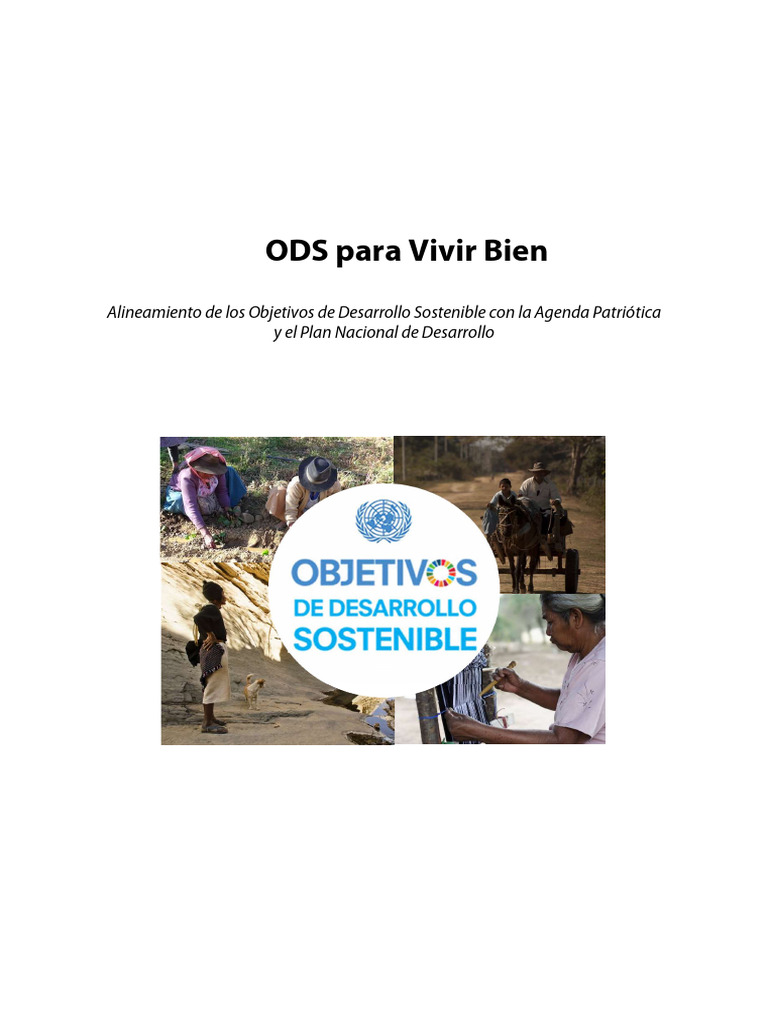 ODS para Vivir Bien | PDF