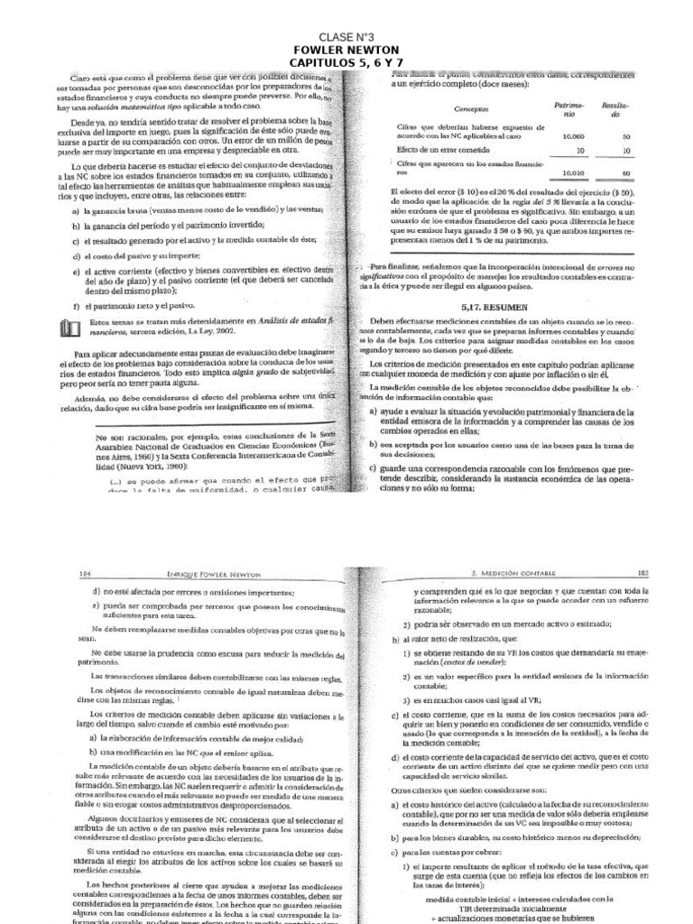 Clase N 3 Resumen Newton Pdf