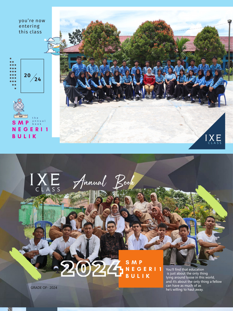 You're Now Entering This Class: SMP Negeri 1 Bulik | PDF