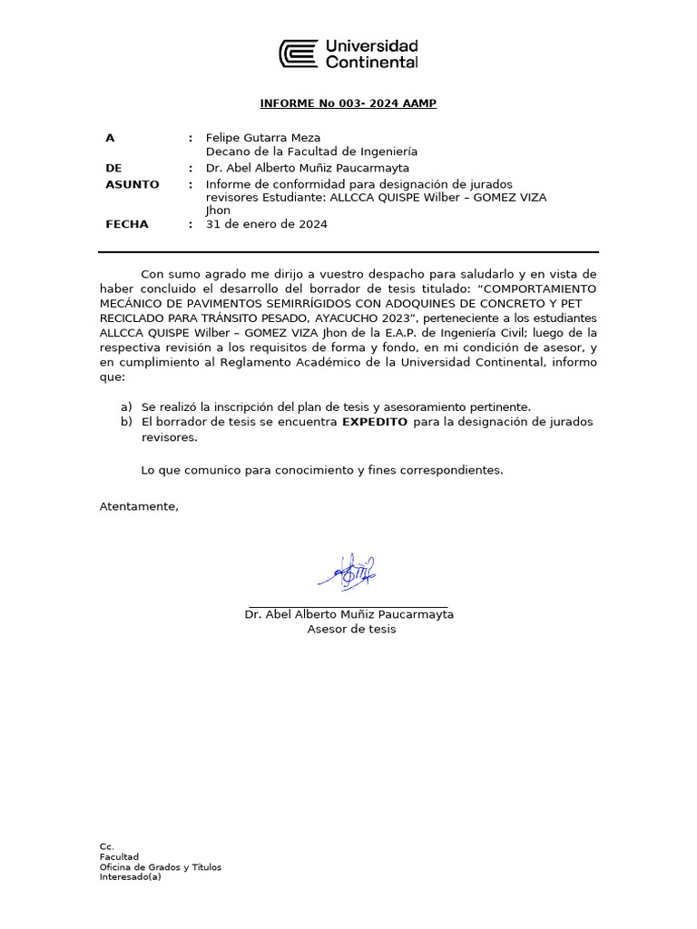 Informe No 003-2024-Aamp-At-uc Confor-Desig-jur-dpi-Allcca Quispe ...