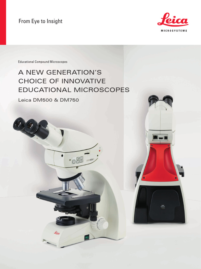Leica DM500 DM750 Brochure en | PDF