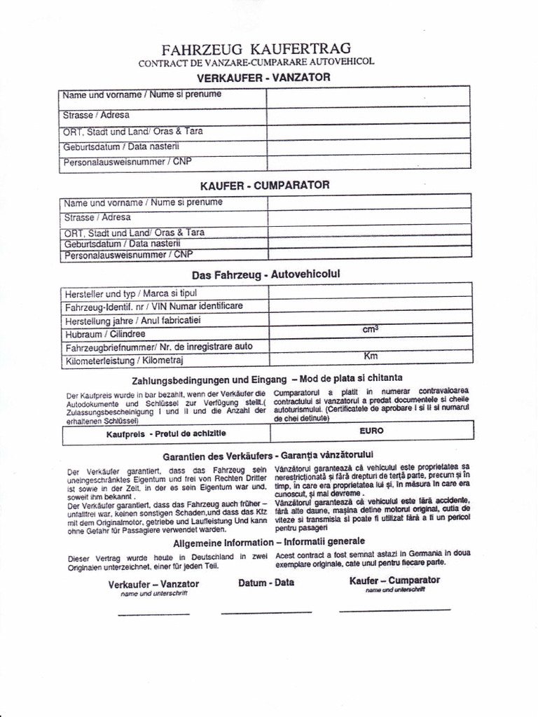 Contract VC German | PDF