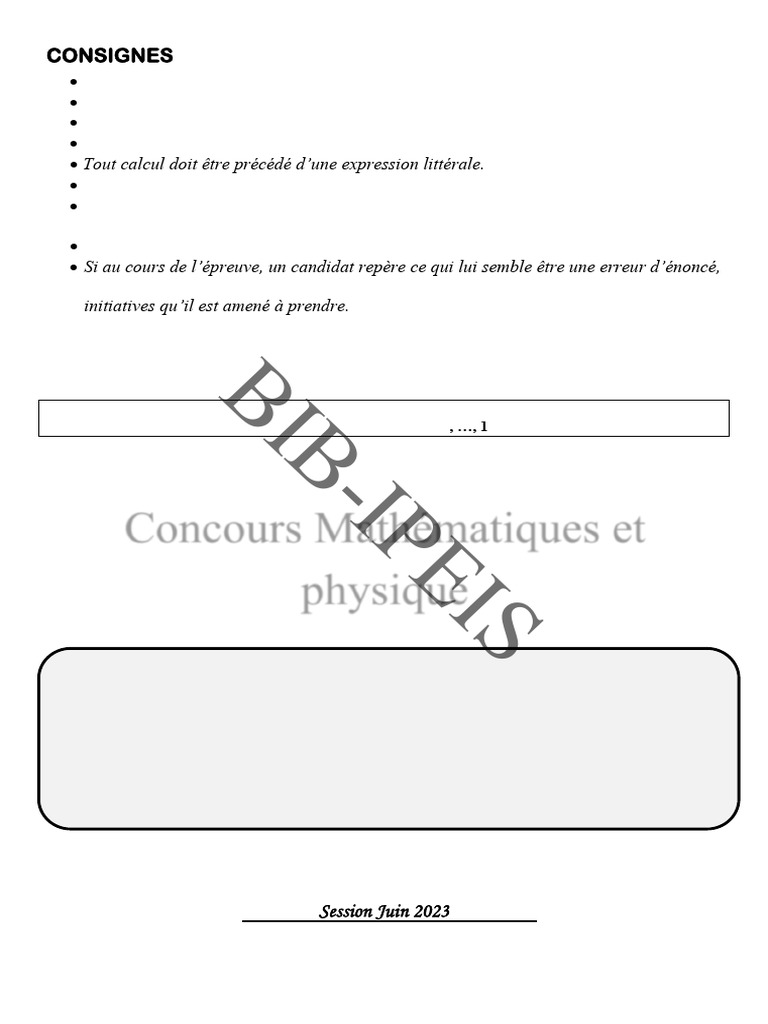 2023 MP Chimie | PDF