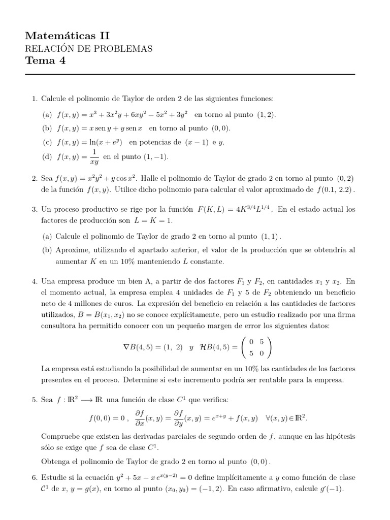 Ejercicios Tema4 | PDF