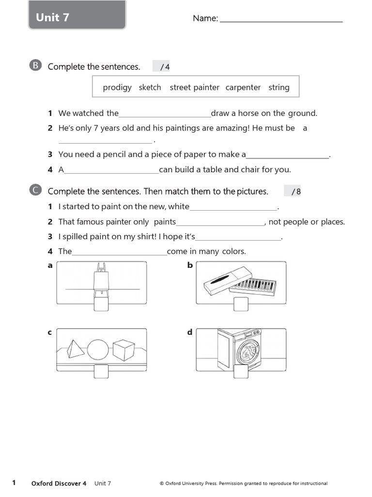 Name:: Oxford Discover 4 | PDF
