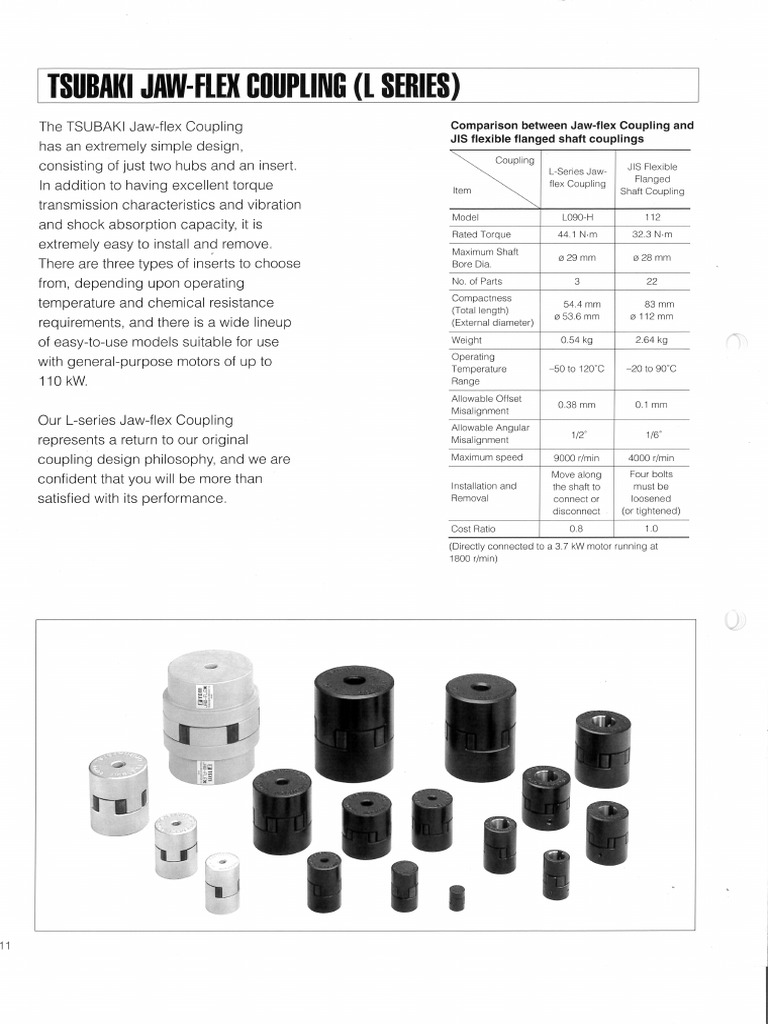 Jaw Flex Coupling | PDF