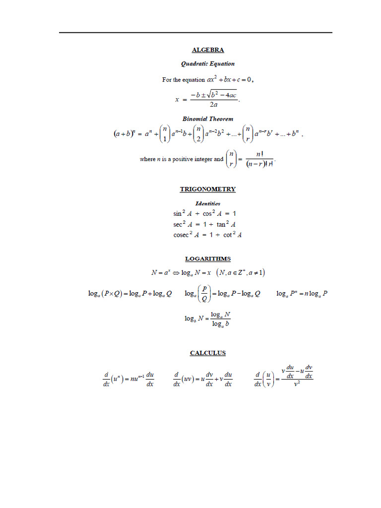 2024 Mock Test Paper - 02may2024 | PDF | Equations | Velocity