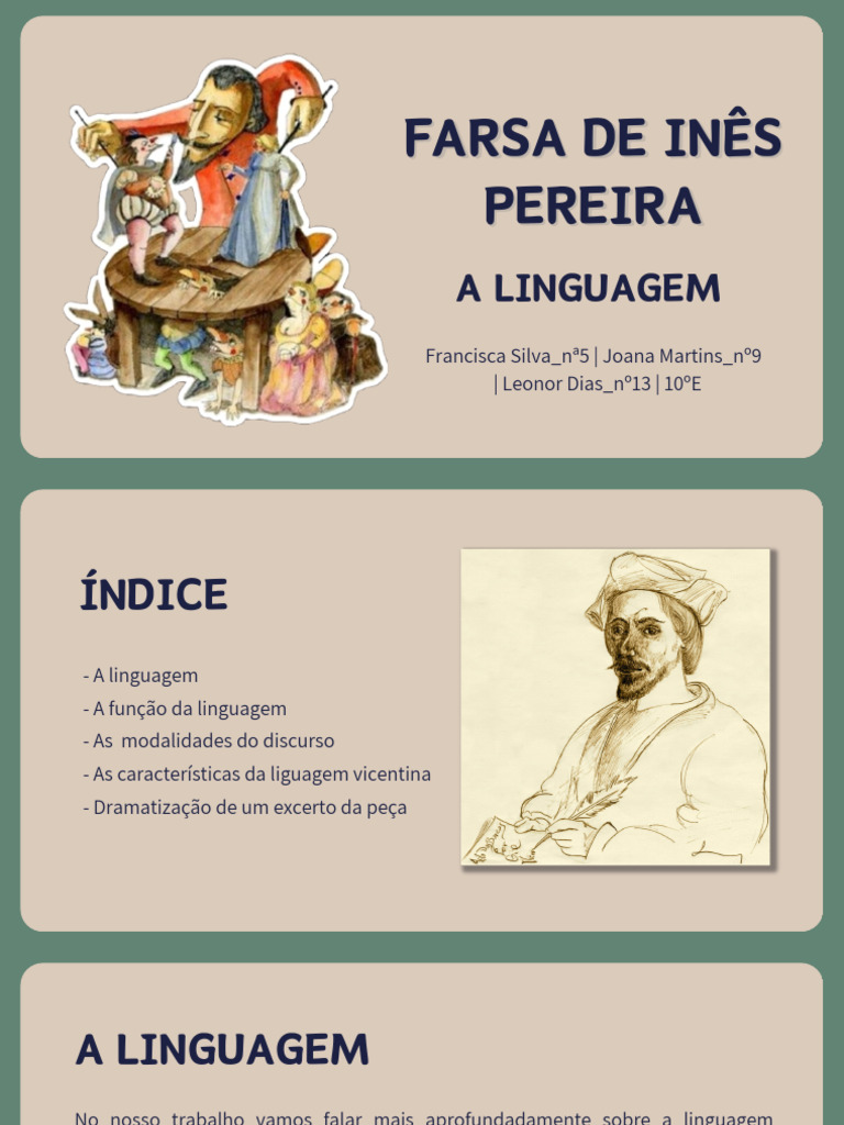 Farsa de Inês Pereira | PDF