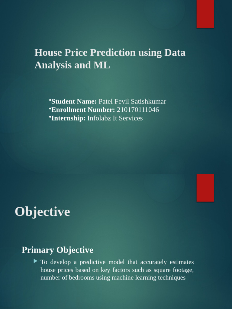 House Price Prediction with ML Techniques | PDF
