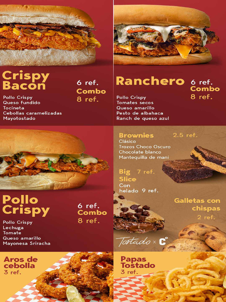 Menu Tostado | PDF