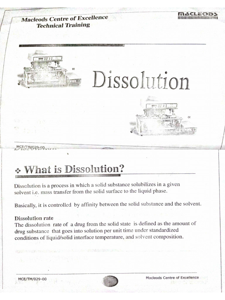 Dissolution Appratus Pdf
