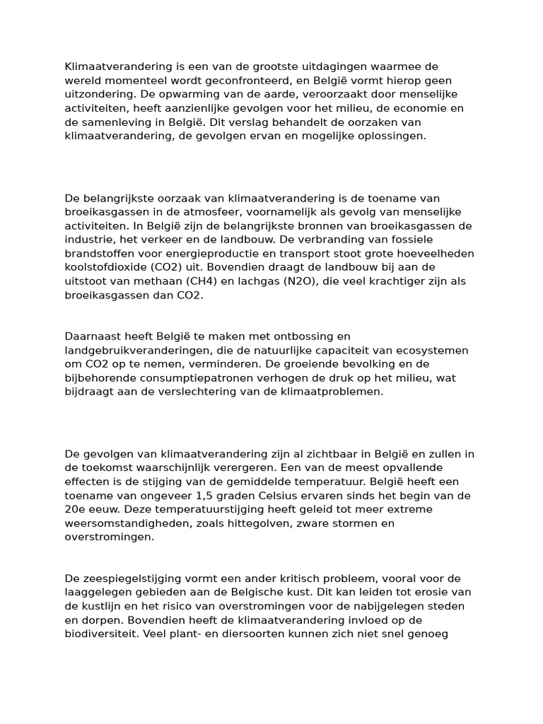 Klimaat | PDF