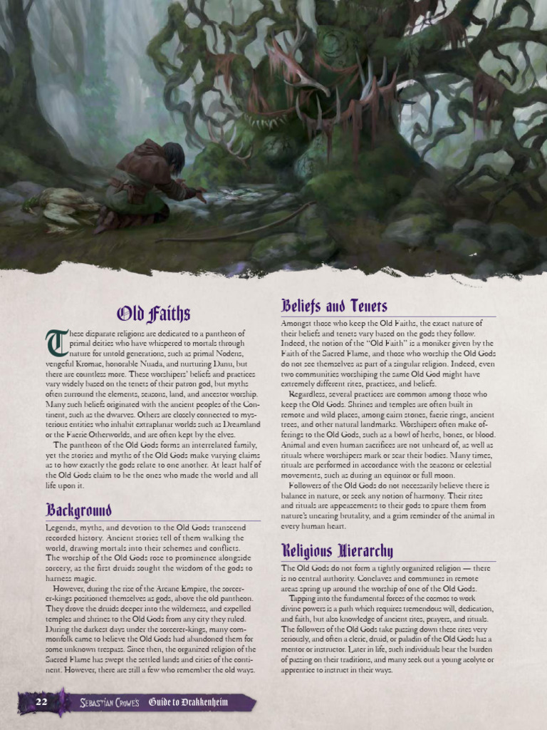 Sebastian Crows Guide To Drakkenheim Modified | PDF