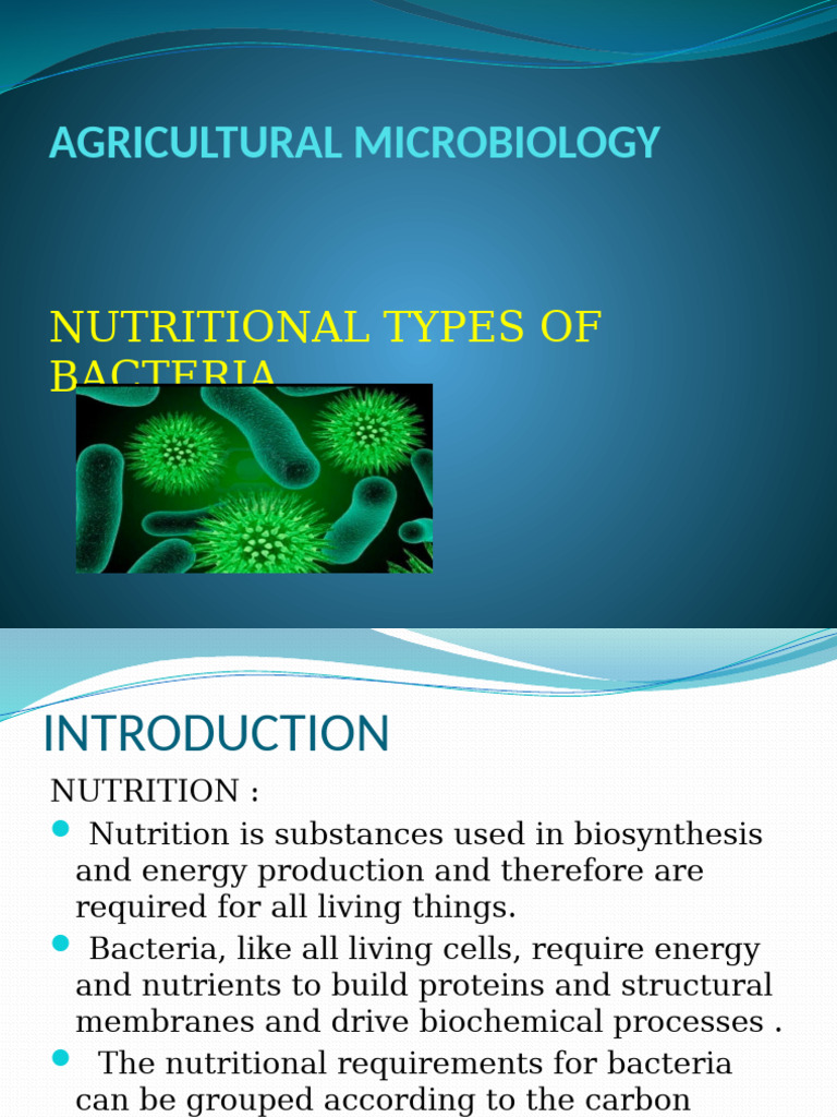 Agricultural Microbiology | PDF