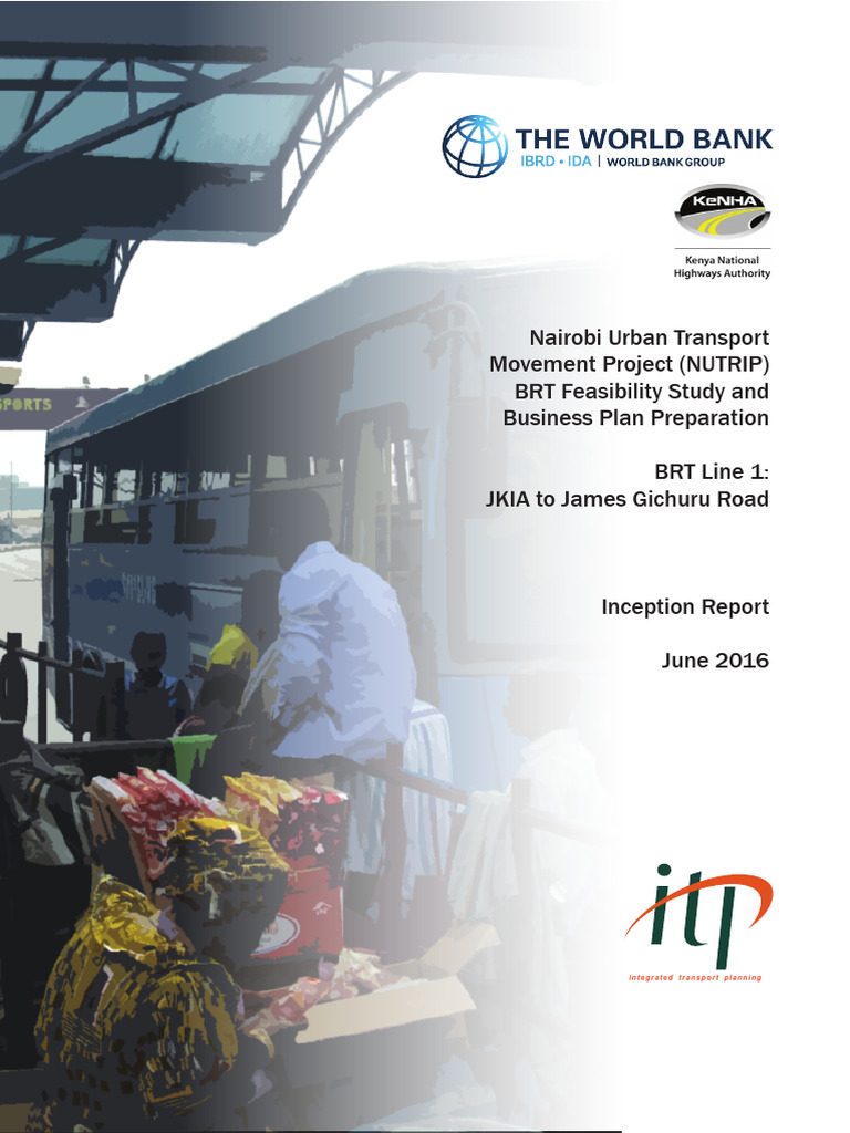 ITP Nairobi BRT Line 1 Inception Report v2 0 ISSUE | PDF