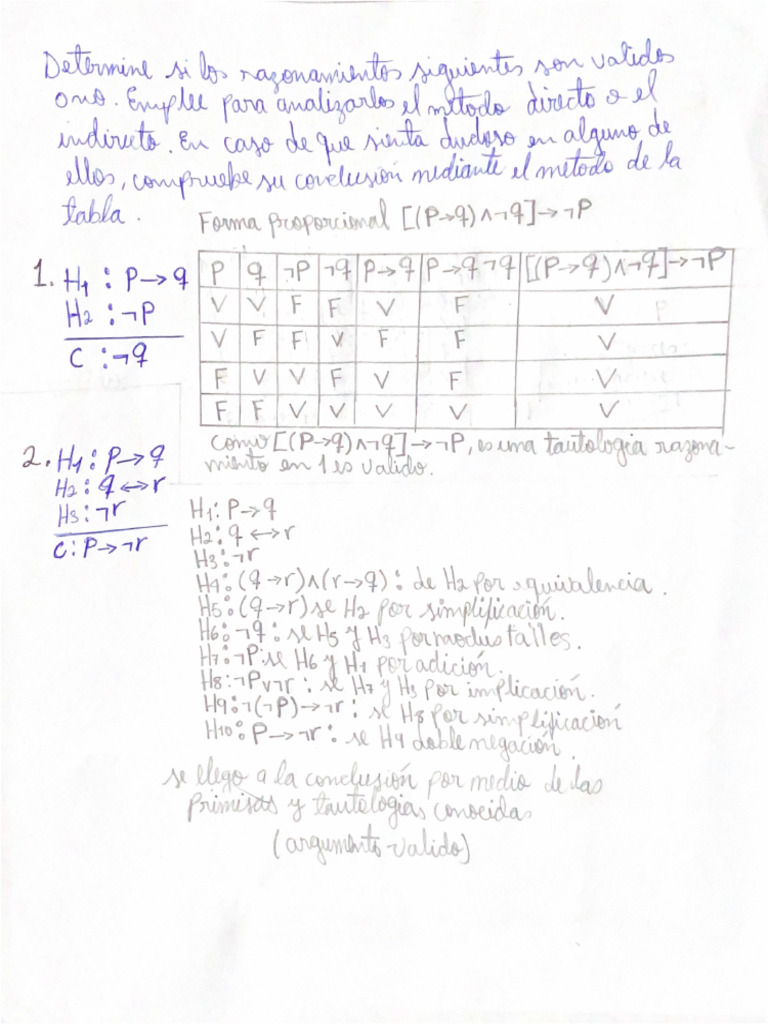 Práctica Pensamiento Lógico | PDF