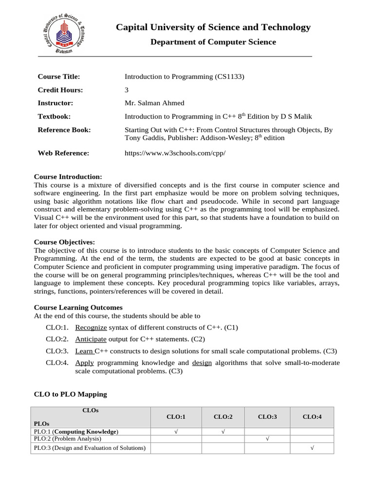 CS1133 Itp | PDF