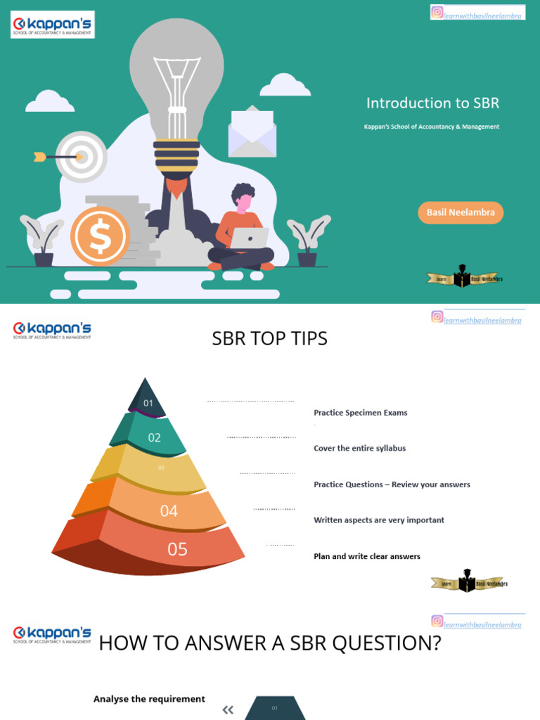 Introduction TO SBR | PDF