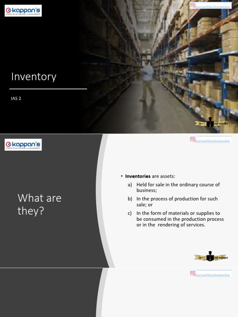 IAS 2 Inventory | PDF