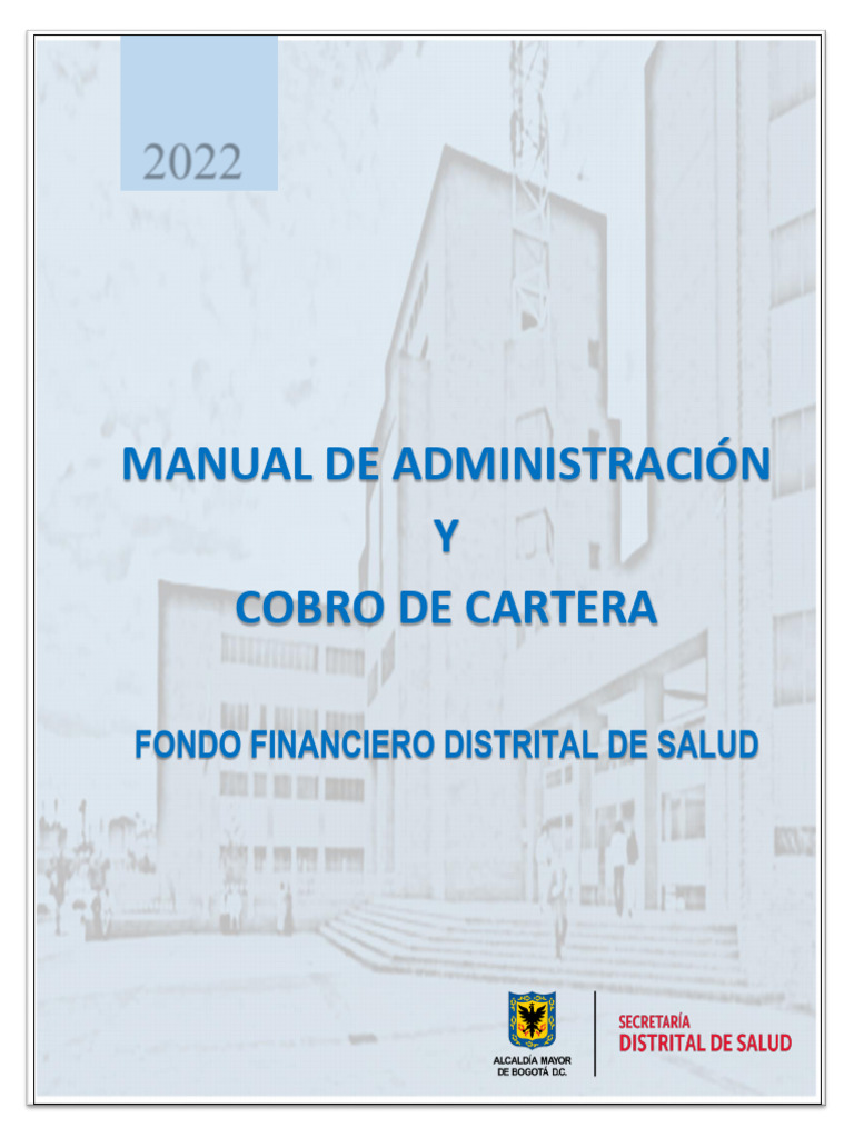 Manual Adm Cobro Cartera FFDS | PDF