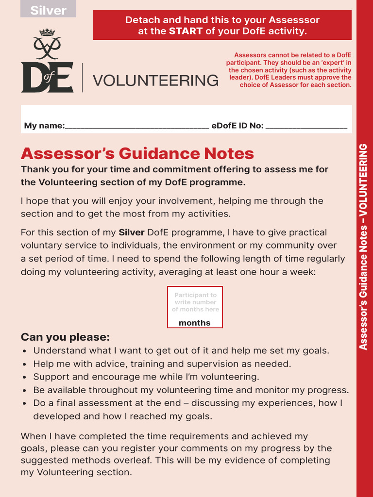 Assessor Cards 20pp - SE2024 | PDF | Volunteering | Career & Growth