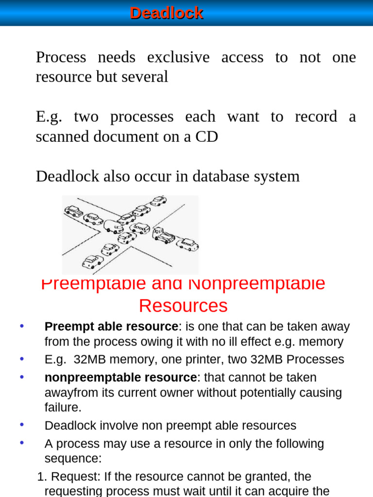 Chapter3 Deadlock | PDF