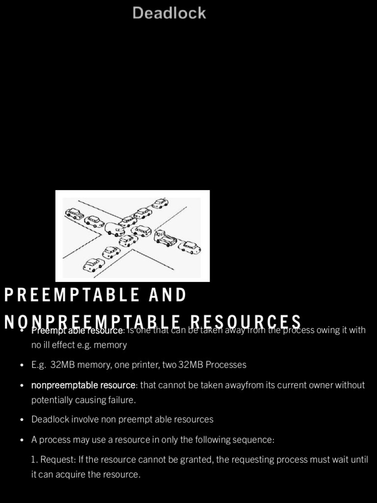 Chapter3 Deadlock | PDF