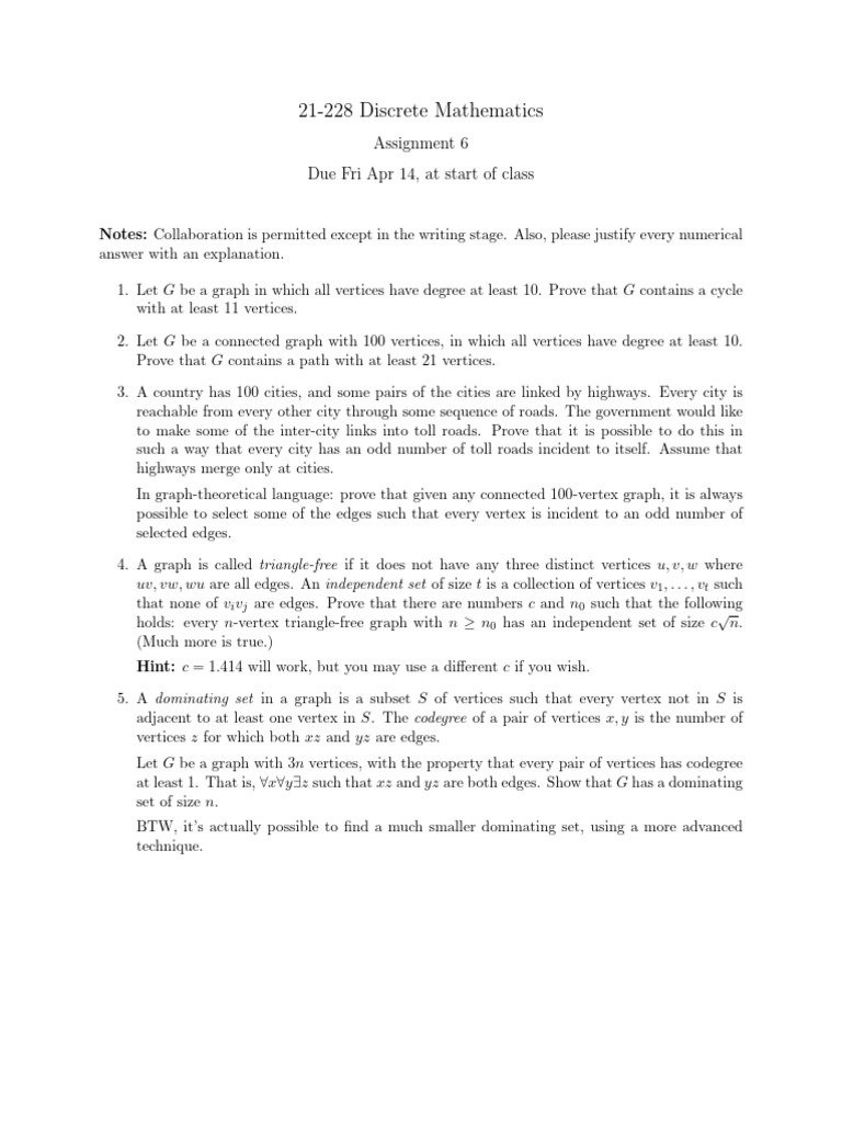Hw 6 Pdf