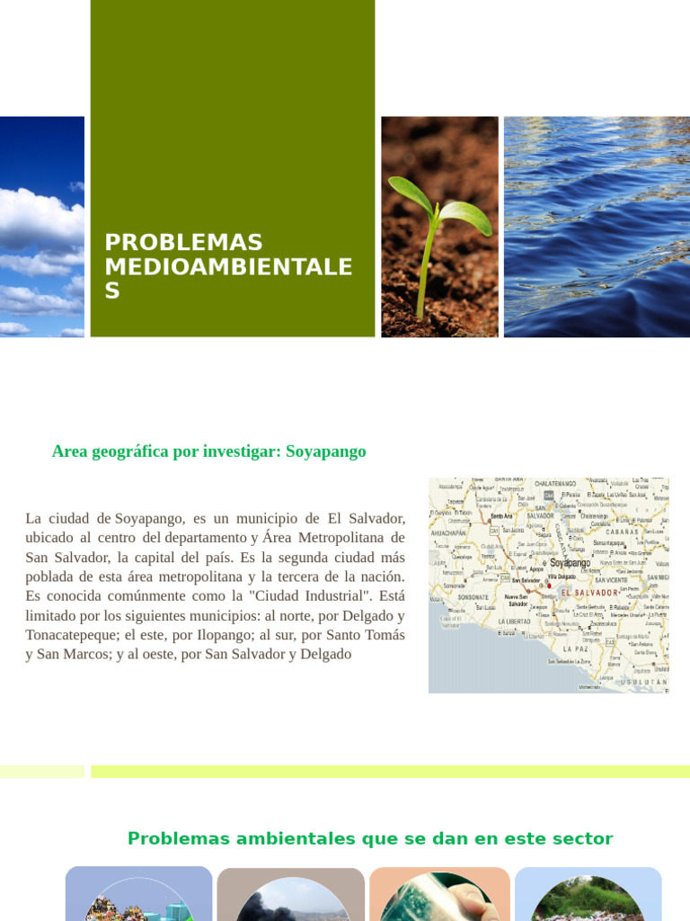 Problemas Medioambientales | PDF