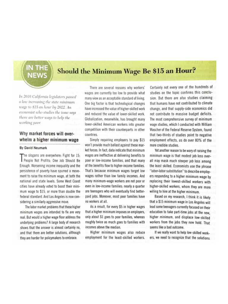 3.note-Minimum Wage | PDF