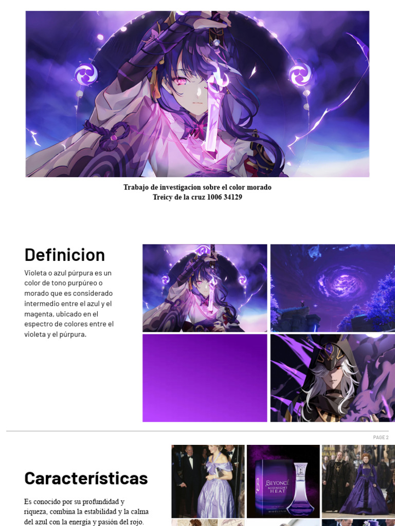 Color Morado | PDF