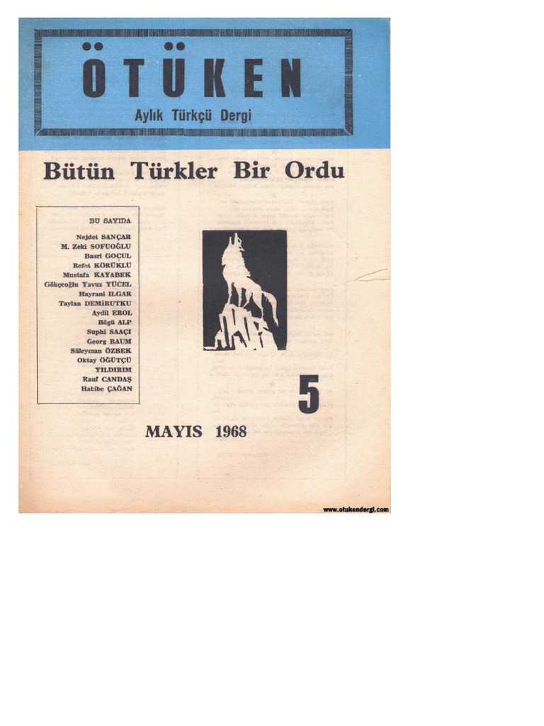 OTUKEN - Mays 1968 | PDF