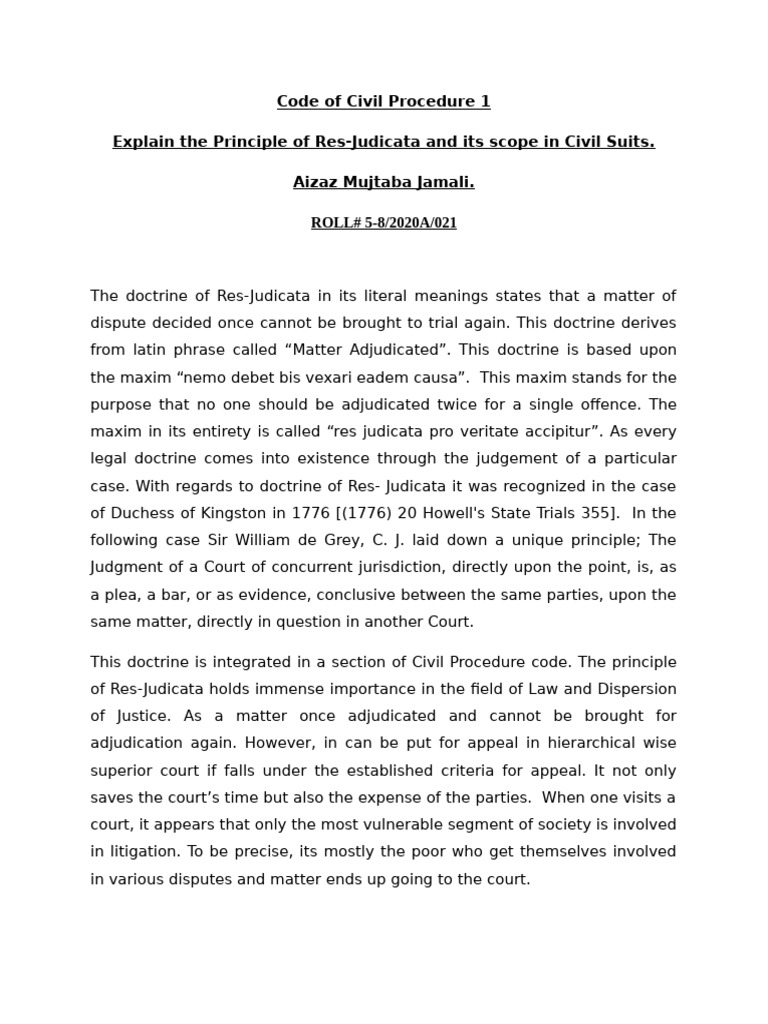 Assignment 1 CPC | PDF