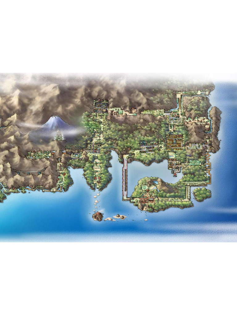 Kanto Map | PDF
