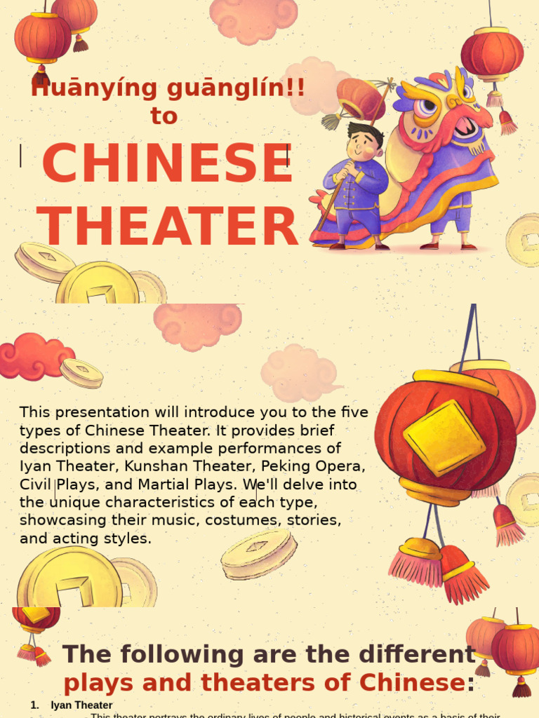 Chinese Theater GROUP | PDF