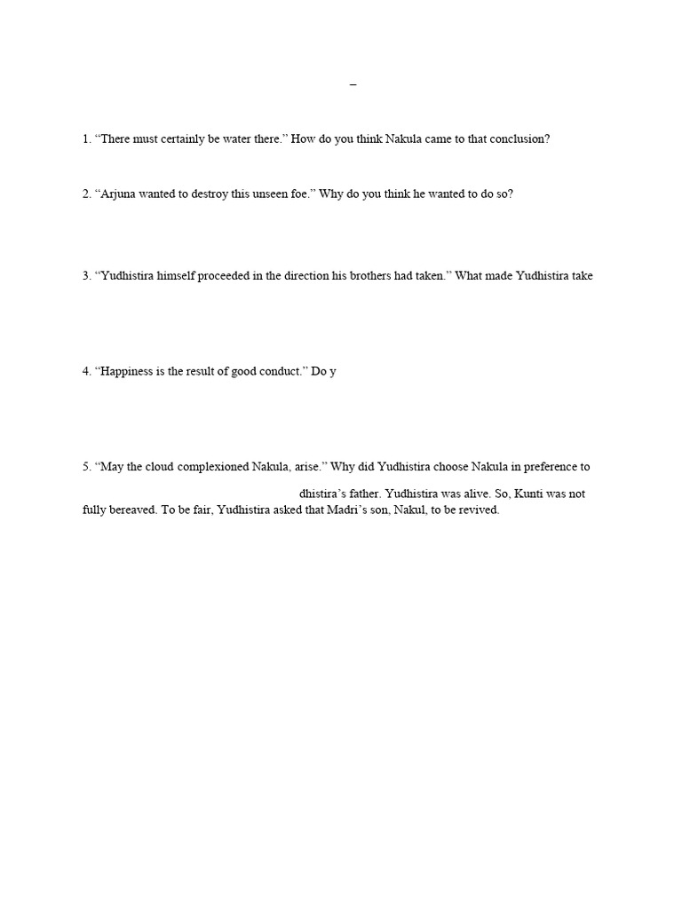 The Enchanted Pool. Notes | PDF