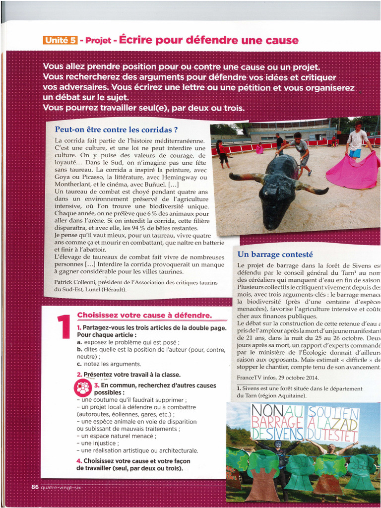 TENDANCES B1 - U5 - Projet | PDF