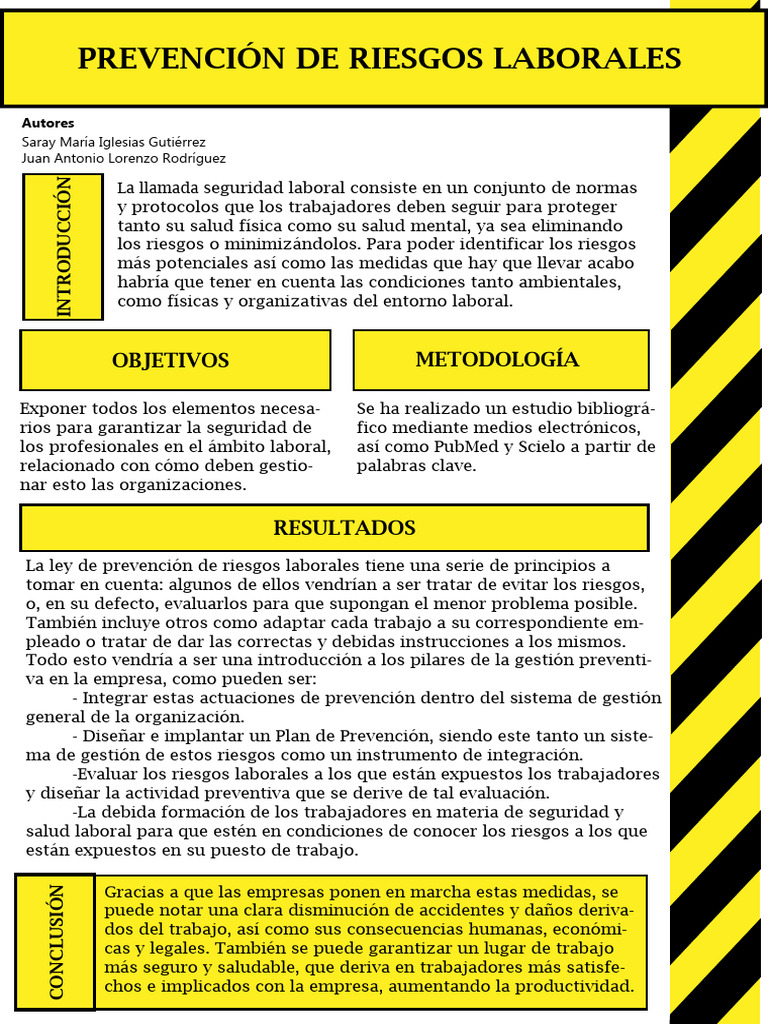 Seguridad y Prevención Laboral | PDF | Seguridad y salud ocupacional