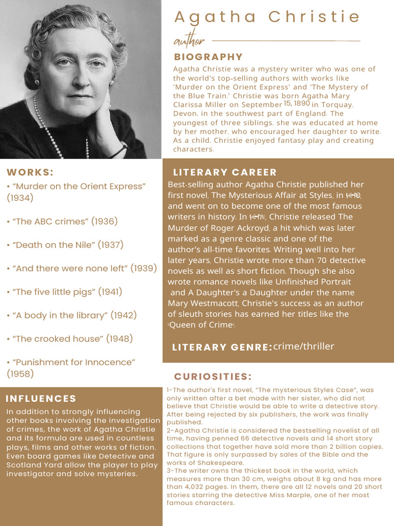 Agatha Christie (In English) | PDF