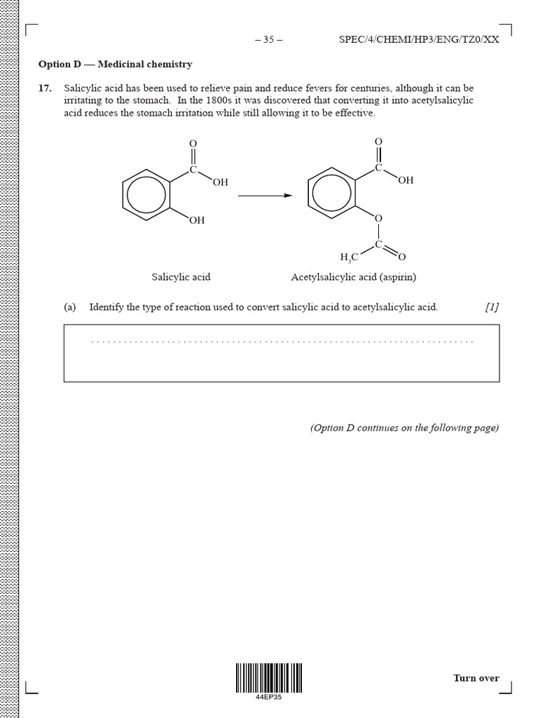 Specimen Papers 2016 - Chem Paper 3 Section B | PDF