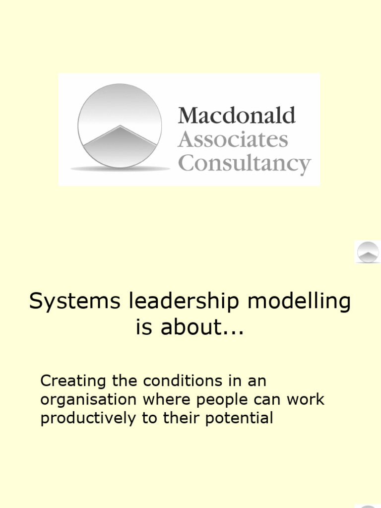 Ian Macdonald - Systems Leadership | PDF