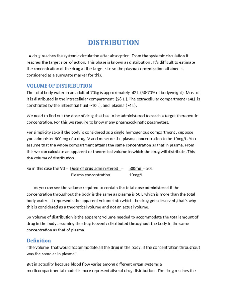 Distribution | PDF