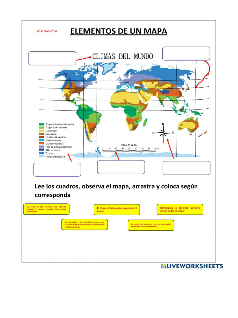 Elementos de Los Mapas | PDF