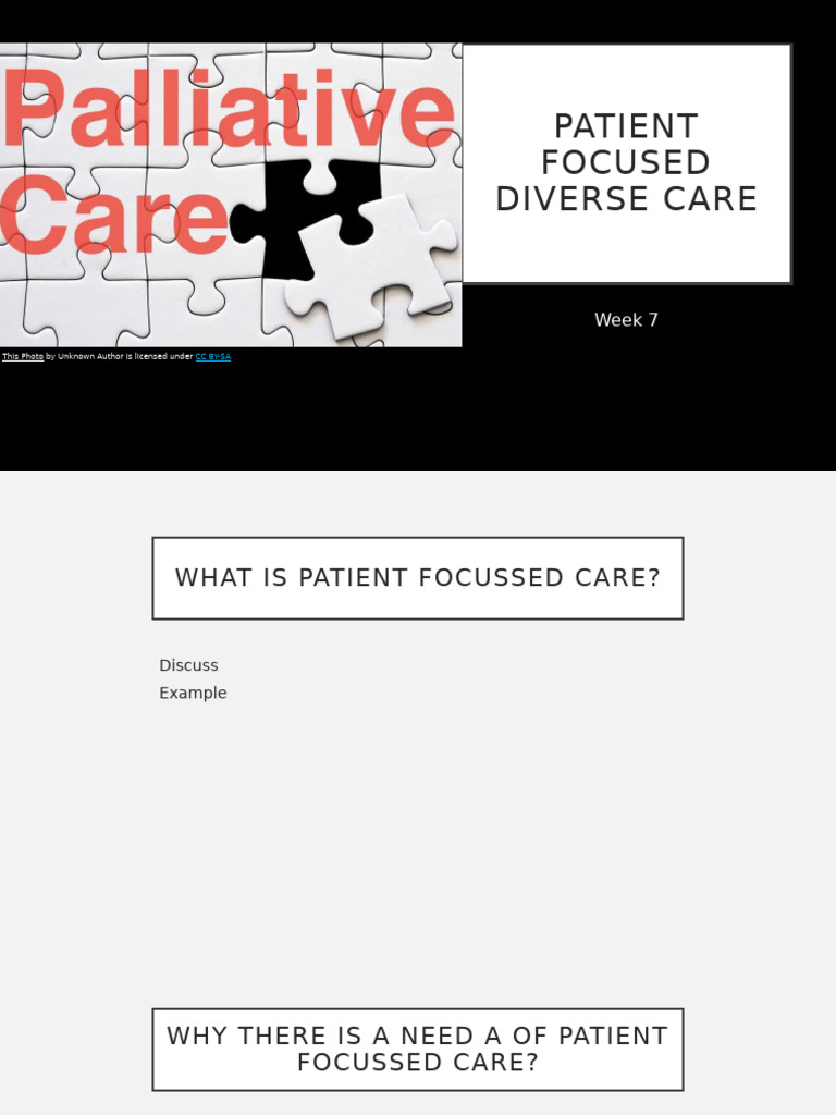 Patient Focused Care | PDF