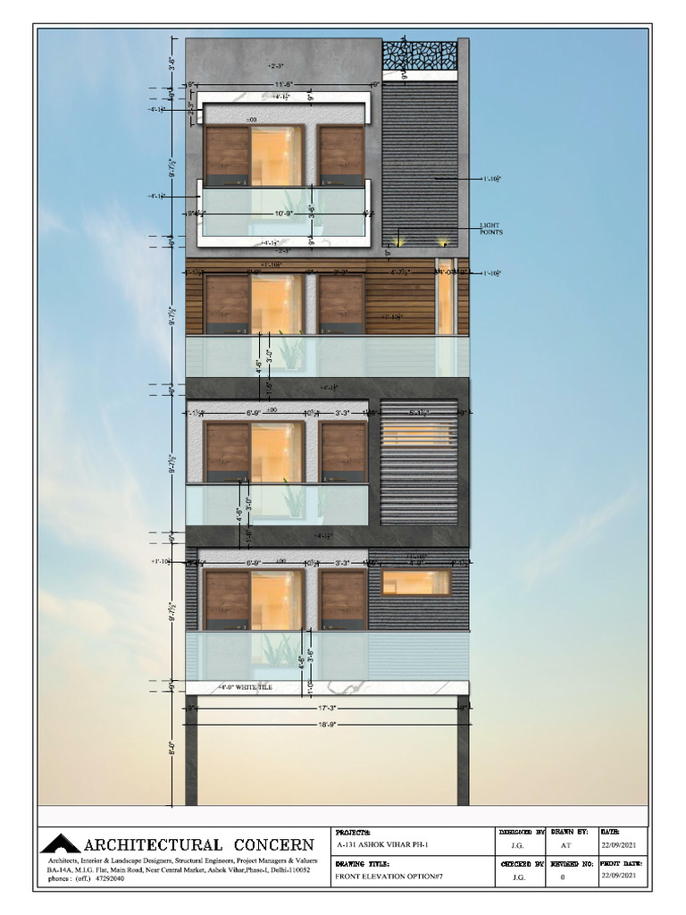 Front Elevation Option#7 | PDF
