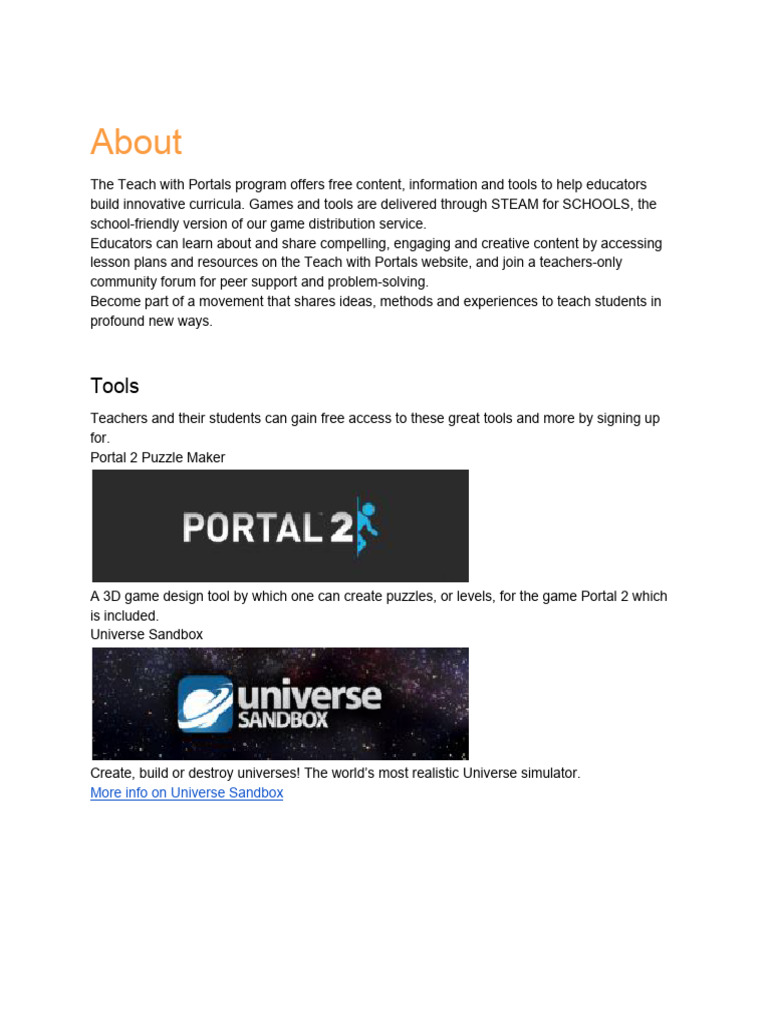 About Portals | PDF