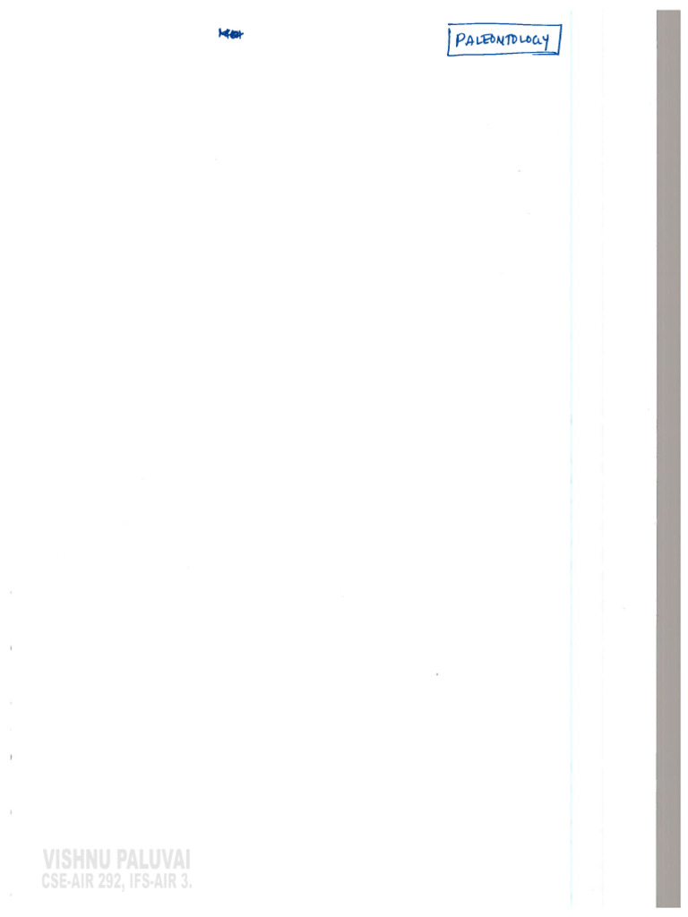 Paleontology Pdf