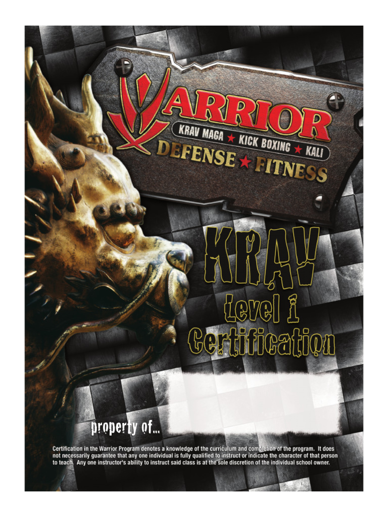 Krav Maga Level 1 | PDF