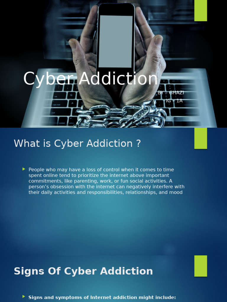 Cyber Addiction | PDF