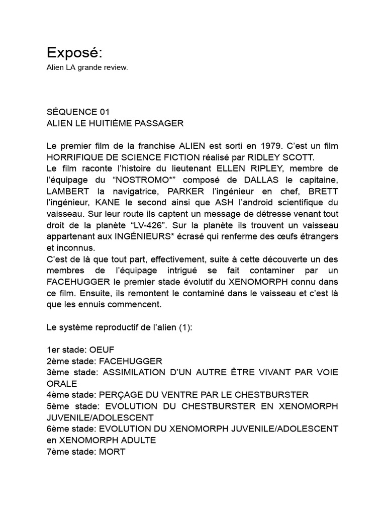 Exposé Histoire | PDF